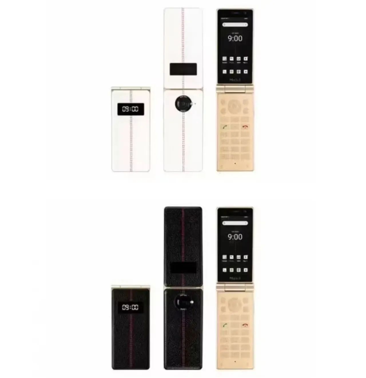 В Японии представлен кнопочный смартфон-раскладушка Mode 1 Retro II